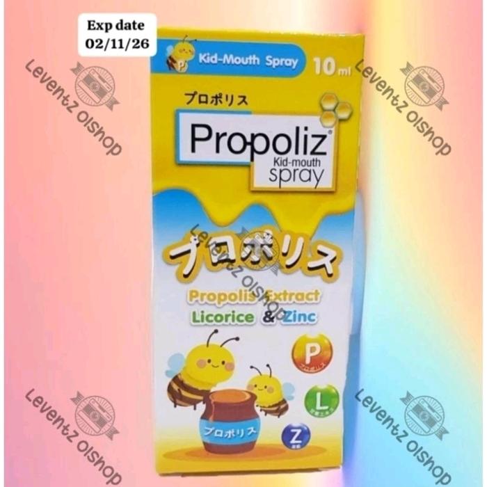 Jual Propoliz Propoliz Mouth Spray/Popoliz kid Original formula - KIDS ...