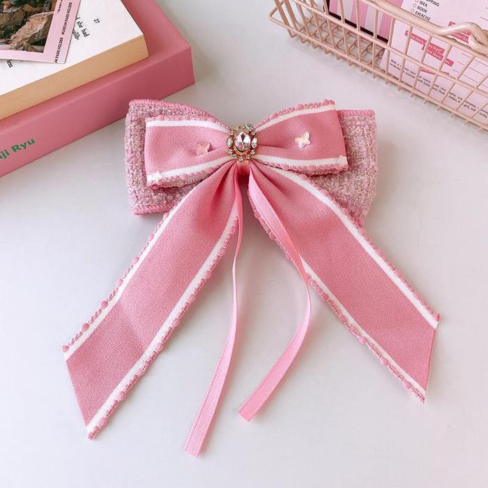 Jual JP Pita Embroidery Korea Rajut Premium Jepitan Rambut anak Jepit ...