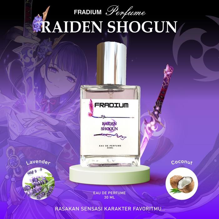Jual Perfume/Parfum Raiden Shogun Genshin Impact Fradium 30ml - Jakarta ...