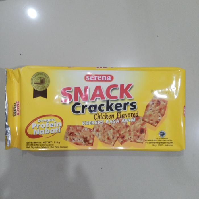 Jual Serena Snack crackers rasa ayam Nissin Snack Crackers - Kota ...