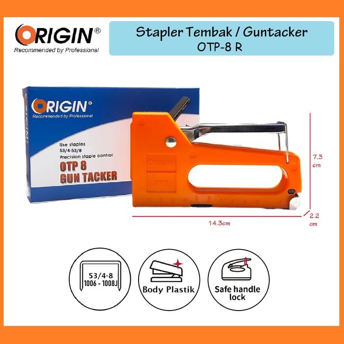 Jual Alat Stapler Tembak Jok Kulit OTP 8 / Stapler Kayu / Guntacker OTP-8 R - Jakarta Utara ...