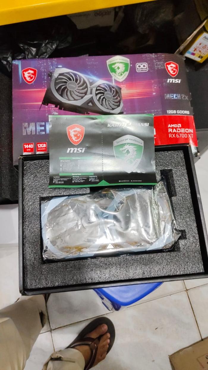 Jual VGA Ati Radeon MSI RX 6700XT 12GB GDDR6 - Jakarta Pusat ...