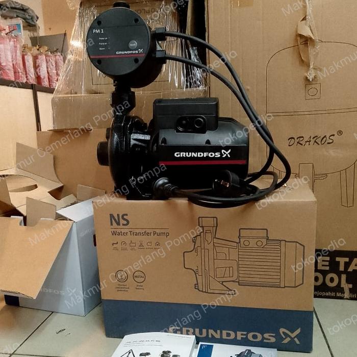Jual POMPA DORONG GRUNDFOS NS 4-23M + PM1 BOOSTER PUMP OTOMATIS - Jakarta Barat - Makmur ...