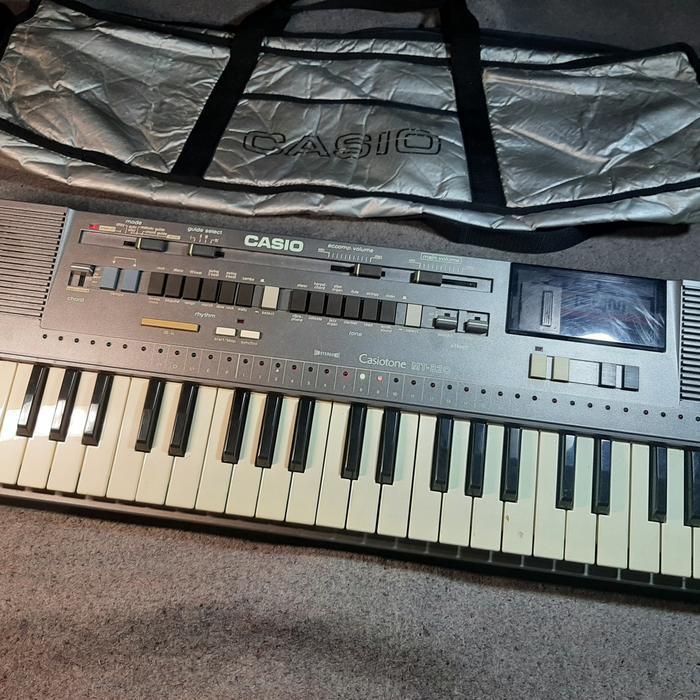 Jual VINTAGE CASIO CASIOTONE MT-820 JAPAN RARE NORMAL NYALA LENGKAP TAS ...