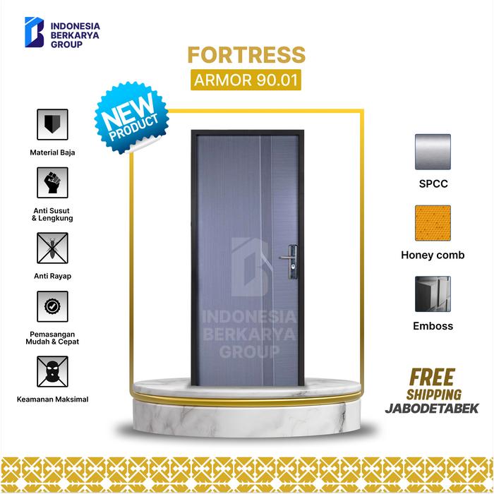 Jual Pintu Baja Fortress Armor 90.01 - Kota Depok - Indonesia Berkarya Group | Tokopedia