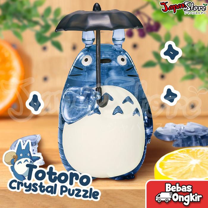 Jual [ghibli Official] Beverly Blue Totoro 3d Crystal Puzzle Di Seller ...