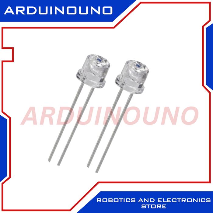 Jual Photodioda Flat 3mm Clear line sensor Photodiode flat Head 3 mm ...