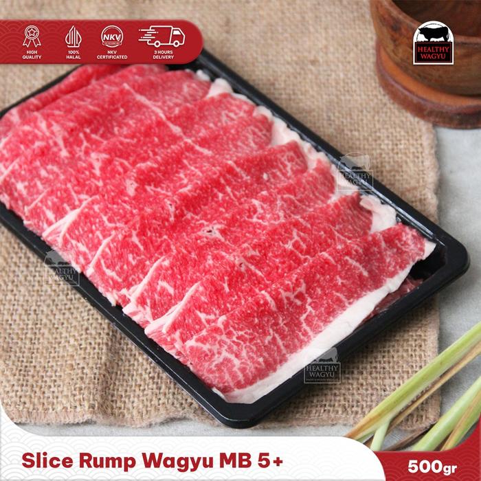 Promo Slice Beef Rump Wagyu Marbling 5 500gr - Kota Bandung ...