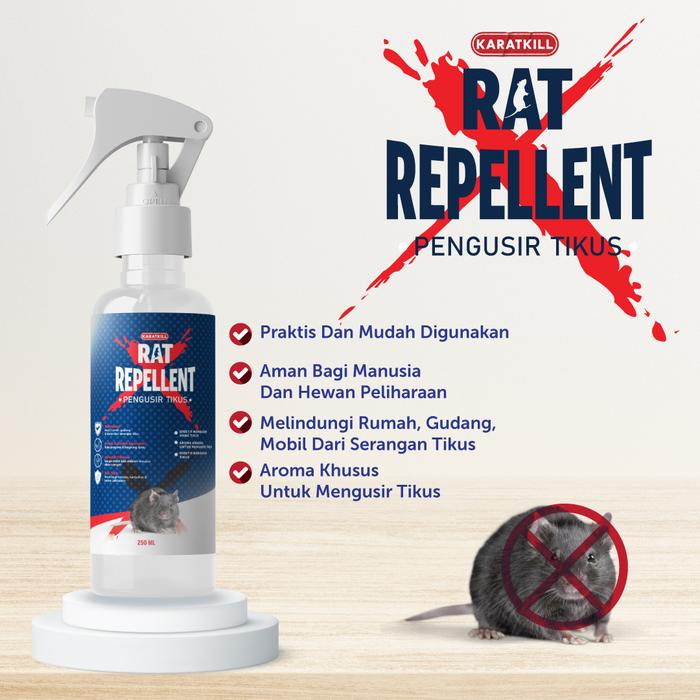 Jual KARATKILL rat repellent spray pengusir tikus | penolak tikus ...