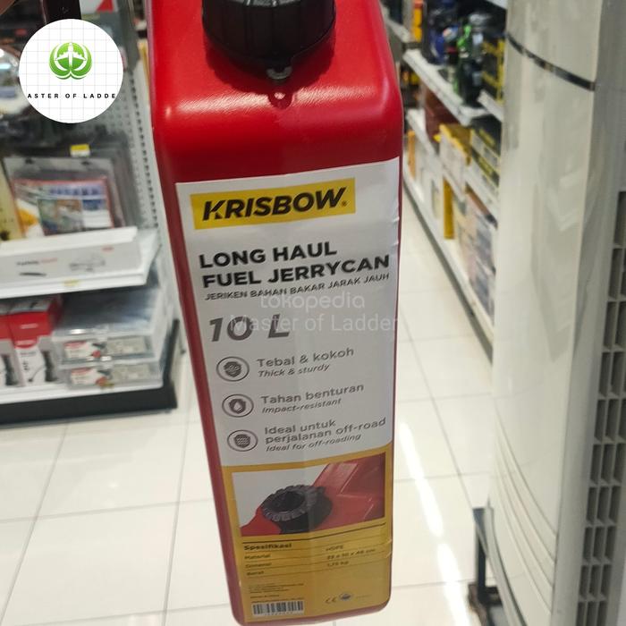 Jual Krisbow Jerigen Long haul Bensin / Solar ATV Motor Mobil HDPE 10 ...