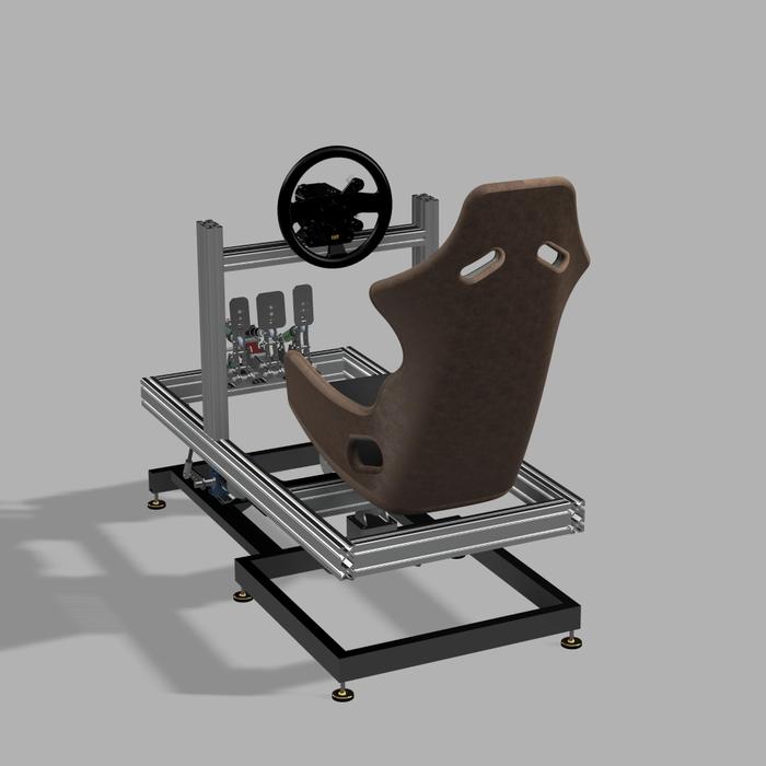 Jual Custom 2dof Racing Motion Simulator Rig Mover + Bucket Seat + Belt ...