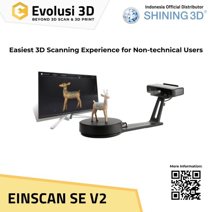 Promo Einscan SE V2 3D Scanner Cicil 0% 3x - Kota Tangerang - Evolusi ...