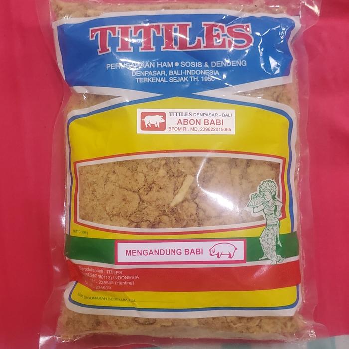 Jual Abon Babi Titiles Bali 500gr - Jakarta Barat - Bali Ku Ok | Tokopedia