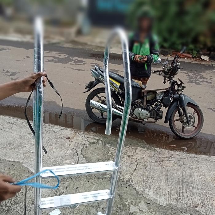 Jual Tangga kolam renang orderan khusus Grab / Gosend instand area ...