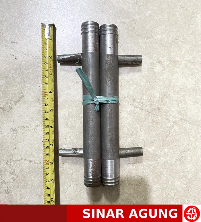 Promo Handle pintu besi pagar / handle besi set / kenop pintu besi - 17cm - Kota Bekasi - Sinar ...