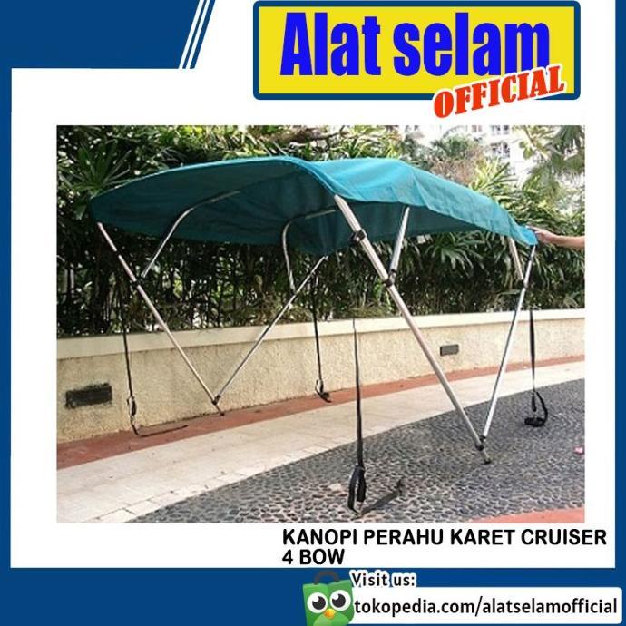 Jual Kanopi Atap Perahu Karet Canopy Rubber Boat 4 Bow Kapal Perahu ...