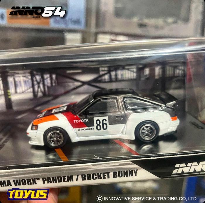 Jual Inno64 Inno - Toyota AE86 Levin Inazuma Worx Pandem Rocket Bunny ...
