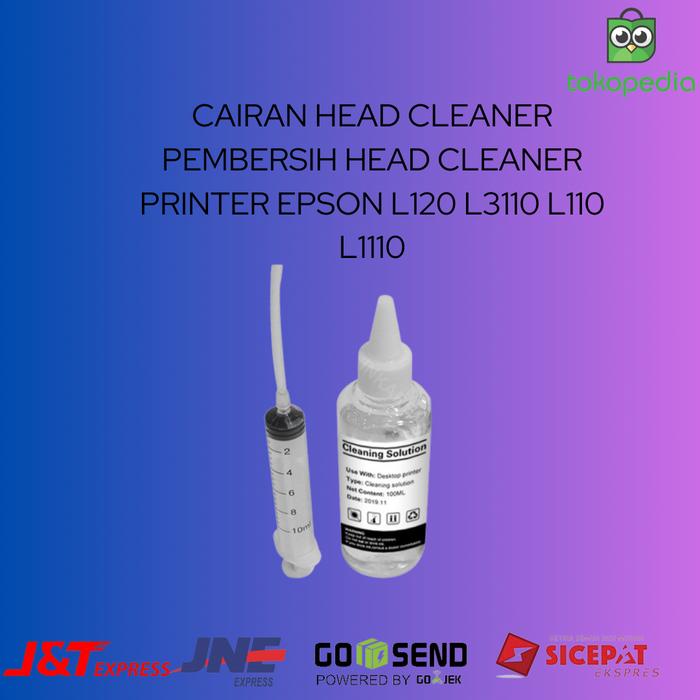 Jual CAIRAN PEMBERSIH HEAD CLEANER EPSON L120 L3110 L110 L1110 ...