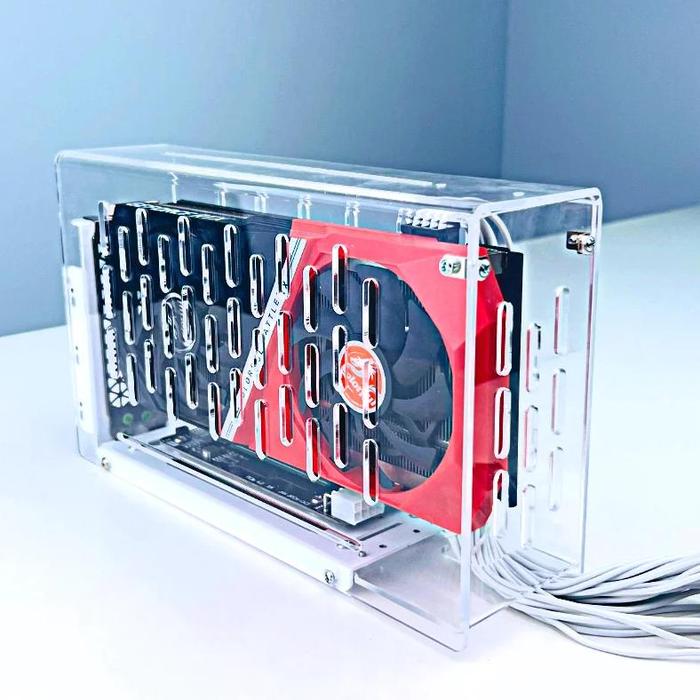 Jual Laptop Egpu Metal Case Oculink/m.2 Nvme External Graphics Card Gpu ...