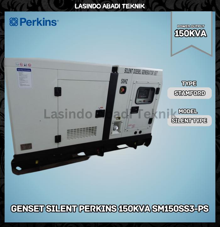 Jual Genset Silent Perkins 150KVA SM150SS3-PS Generator SM 150 SS3 - PS - Kota Semarang - LAT ...