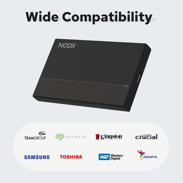 Jual NODX Enclosure SATA Xpand BASIC - SATA SSD/HDD 2.5" - GARANSI 1 ...