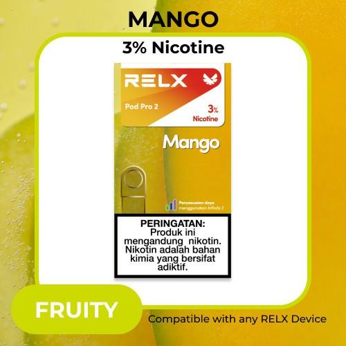 Jual LIQUID RELX POD VAPE - All Variants - Mango - Jakarta Utara - RELX ...