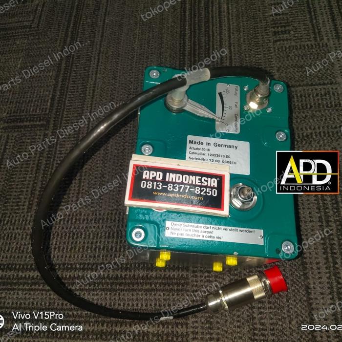 Jual Actuator 12453976 Original Caterpillar MWM STG30-16 HEINZMANN ...