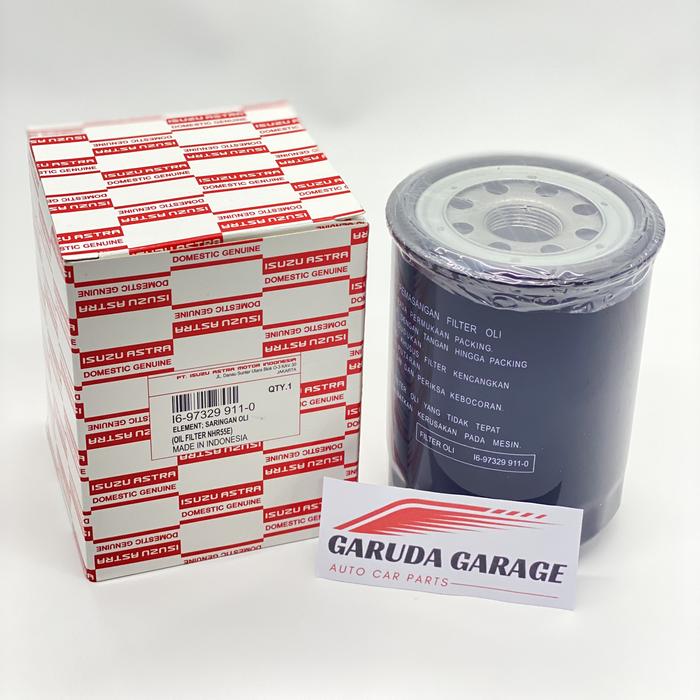 Jual Filter Oli ISUZU Original, NHR55 / ELF 95ps, 6-97329 911-0 - Kab ...