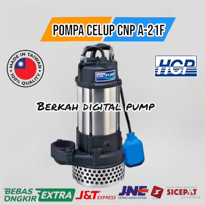 Jual Pompa Celup Submersible Limbah Air Kotor HCP A-21F 1HP 220V ...