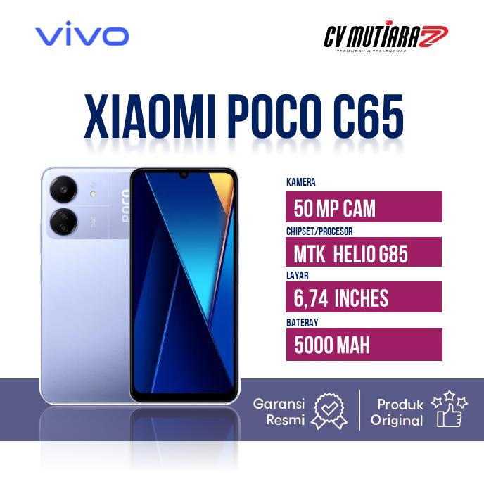 Jual XIAOMI POCO C65 RAM 8 ROM 256GB GARANSI RESMI - Kota Denpasar - Mutiara Cell 27 | Tokopedia