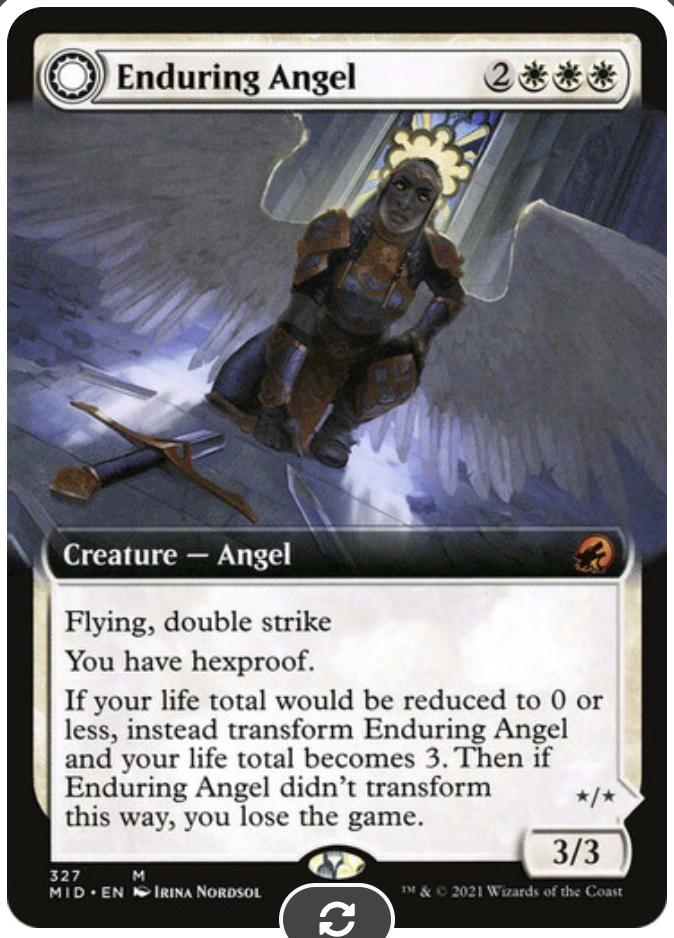 Jual MTG | Enduring Angel // Angelic Enforcer | MID | EA - Kota ...