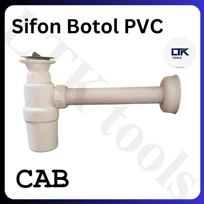 Jual Sifon Botol PVC/ Sifon Wastafel Leher Botol PVC Merek CAB - Kota ...