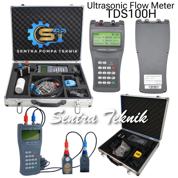 Jual TDS-100BH M2 Handheld Ultrasonic Flow Meter TDS100BH M2 DN50-700MM - Jakarta Barat - Sentra ...