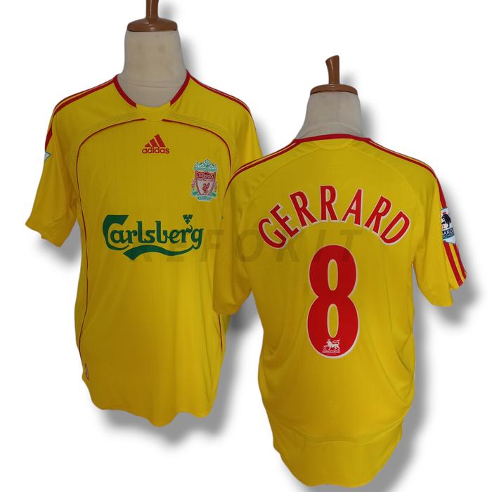 Jual Jersey Original Retro Liverpool Away / Third 2006/2007 GERRARD 8 ...
