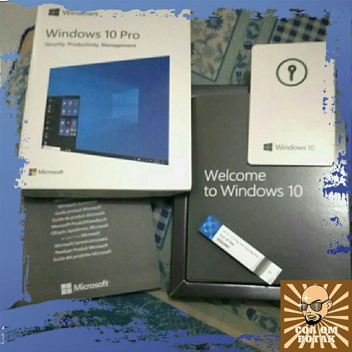 Jual Windows 10 Pro Full Package USB Installer - Kota Depok - COA OM ...
