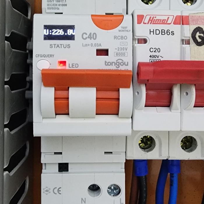 Jual RCBO WIFI RCBO LED , SMART RCBO, SMART ELCB MCB - 20-40A - Kota ...