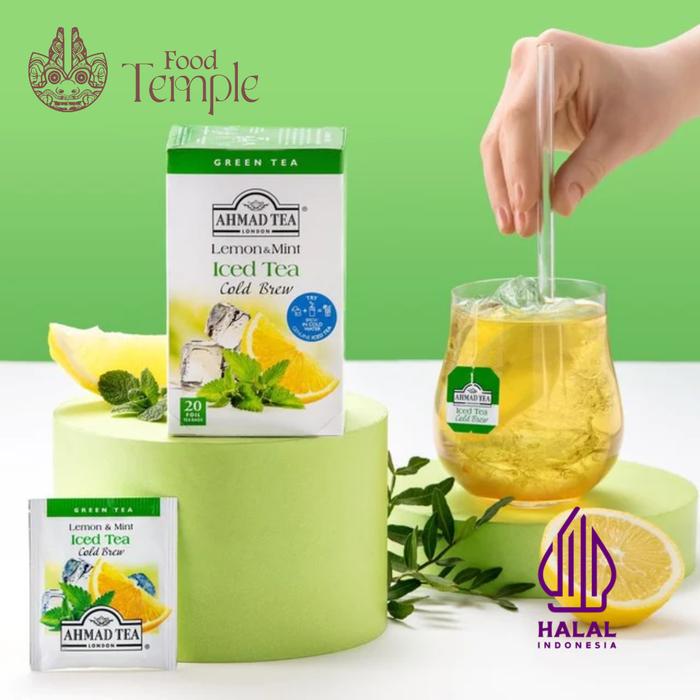 Jual Tea / Teh Ahmad Tea Lemon & Mint Iced Tea - Cold Brew - Kab ...