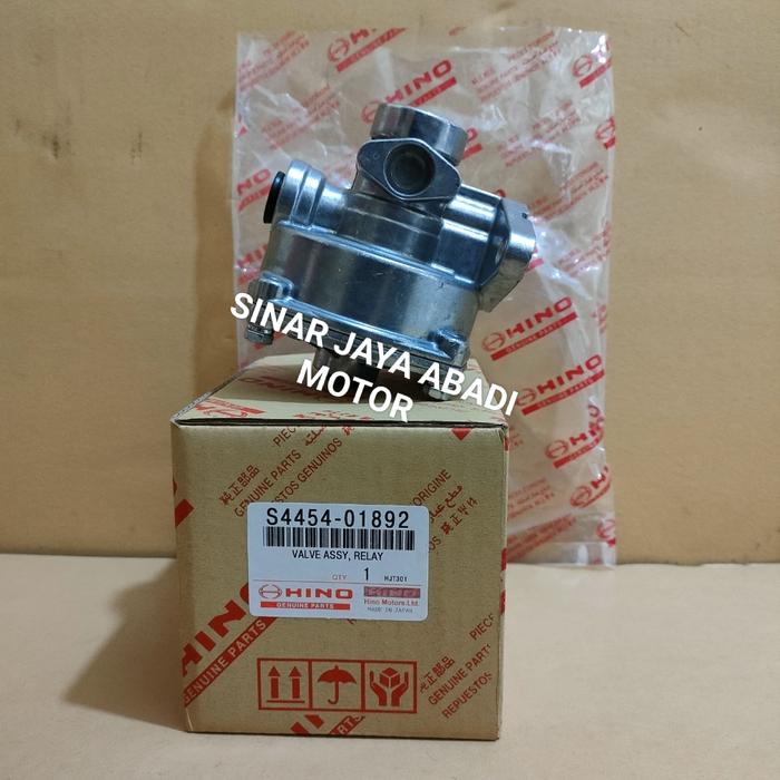 Jual VALVE ASSY RELAY KURA-KURA AIR MASTER HINO LOHAN FM260TI S4454-01892 - Jakarta Barat ...