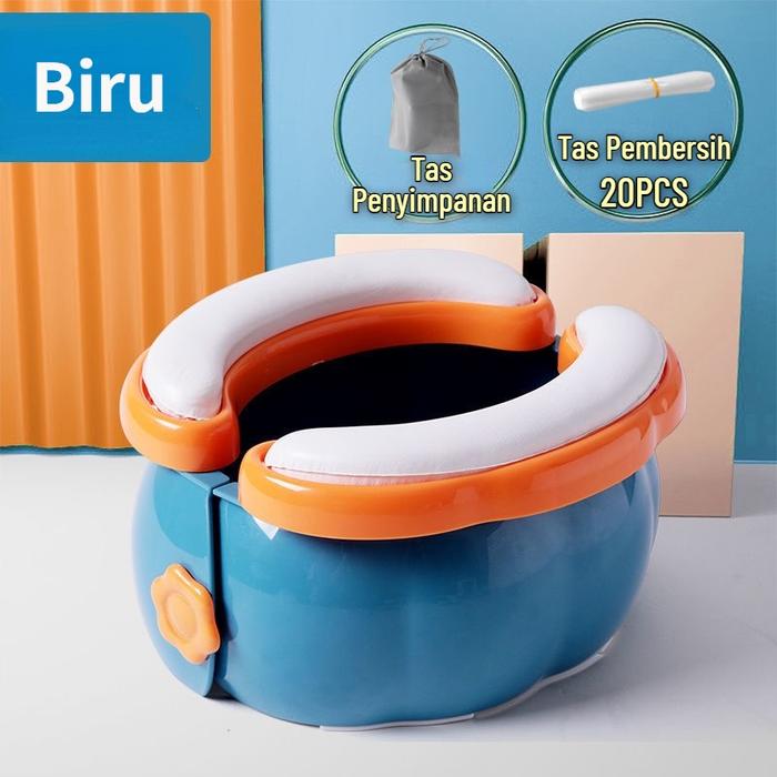 Jual Potty Baby Pispot Training Anak Toilet Lipat Anak-anak/bayi Potty ...