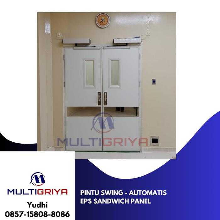 Jual PINTU AUTOMATIC - Double Swing, Sandwich Panel Uk.Std (+/-) L.90 ...