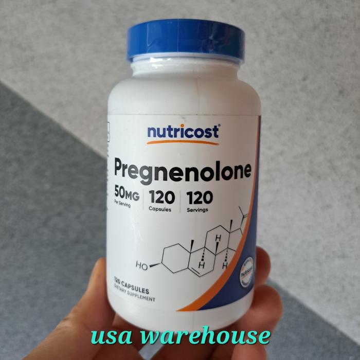 Jual Nutricost Pregnenolone 50 mg 120 capsules - Jakarta Utara - USA ...