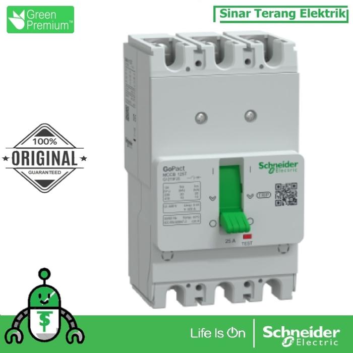 Jual MCCB GoPact 3P 25A 10kA G12T3F25 Schneider Electric - Jakarta ...