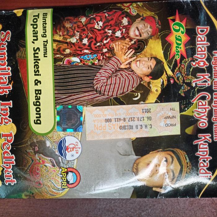 Jual VCD wayang kulit dalang ki Cahyo kuntadi lakon sumulukin pedhut ... Jual VCD wayang kulit dalang ki Cahyo kuntadi lakon sumulukin pedhut ...