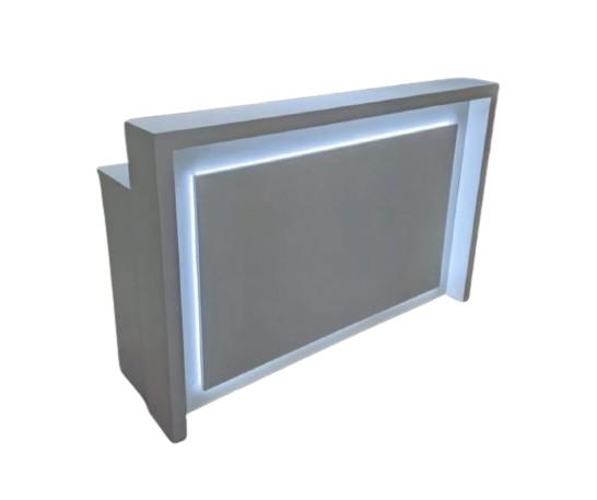 Jual MEJA KASIR/RECEPTIONIST/RESEPSIONIS/MEJA KERJA - 150x40x115 lamp ...