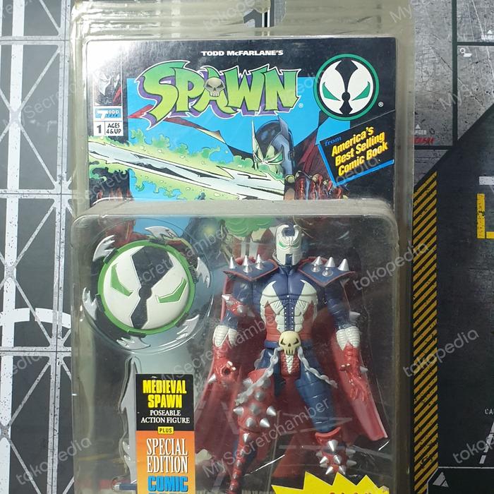 Jual Mcfarlane Spawn Medieval 1 classic dapat comic - Kab. Bogor ...
