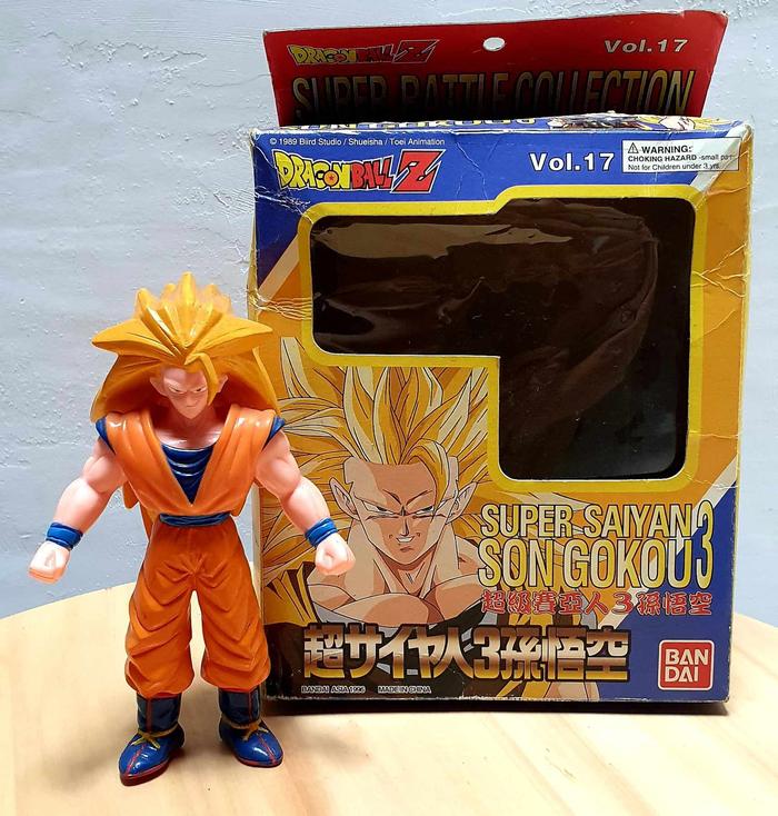 Jual Bandai Dragon Ball SBC (Super Battle Collection) Vol 17 Goku SS3 ...