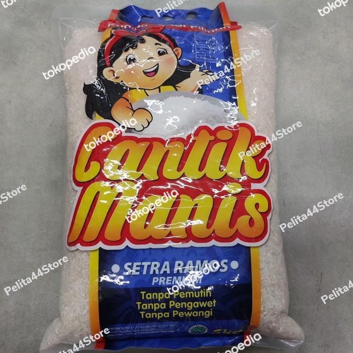 Jual CANTIK MANIS BERAS SETRA RAMOS PREMIUM KEMASAN 5 KG - Jakarta ...