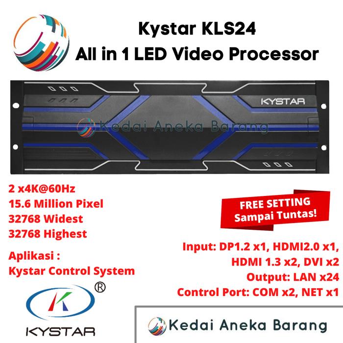 Jual Kystar KLS24 LED Video Processor Videotron Controller Sending Card ...