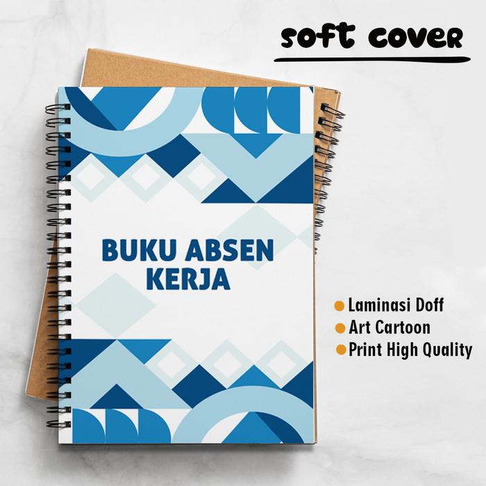 Jual Buku Absen Kerja Daftar Notebook Absensi Karyawan - Soft Cover Di ...