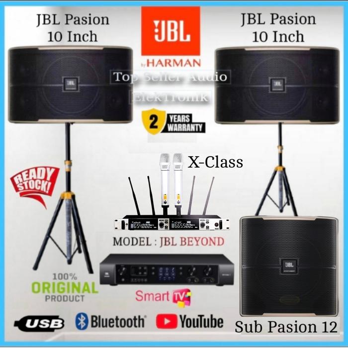 Jual Set Paket Sound System Karaoke JBL Pasion10 Full Set Komplit ...